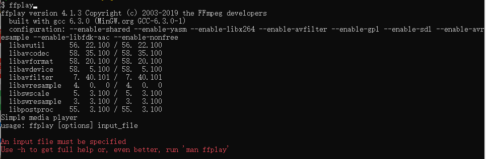 windows 10 x64环境下编译带有ffplay的ffmpeg_ffmpeg 编译windows ffplay-CSDN博客