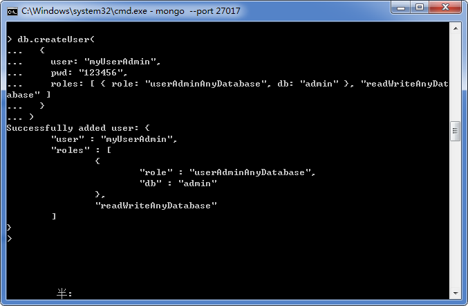 mongodb4.x创建用户并授予权限_mongodb4.0 创建用户 多数据库-CSDN博客