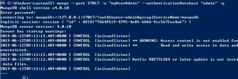 mongodb4.x创建用户并授予权限_mongodb4.0 创建用户 多数据库-CSDN博客