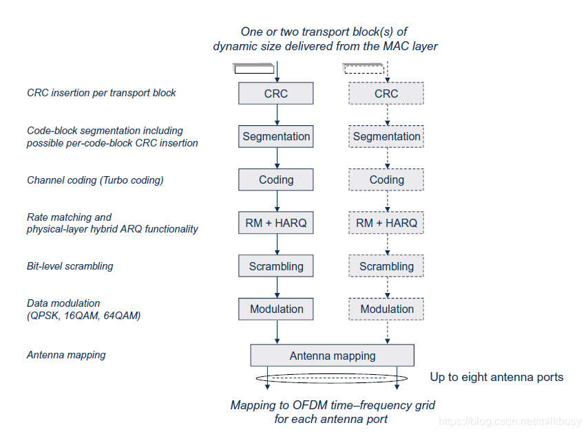 5G NR/LTE学习笔记:下行物理过程_5g antenna mapping-CSDN博客