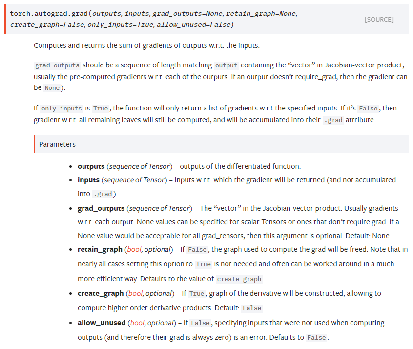 【文档学习】Pytorch——torch.autorgrad包-CSDN博客
