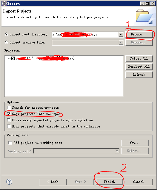eclipse导入项目需要注意几个内容_eclipse import projects-CSDN博客