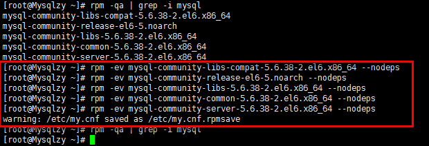 linux卸载rpm安装的MySql_linux如何卸载rpm安装的mysql-CSDN博客