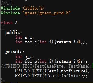 Google Test(GTest) protect protection/private attribute code testing ...