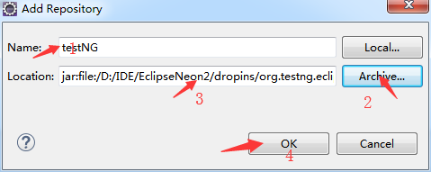 JAVA eclipse安装testNG插件，在线安装和离线安装_eclipse testng jdk-CSDN博客