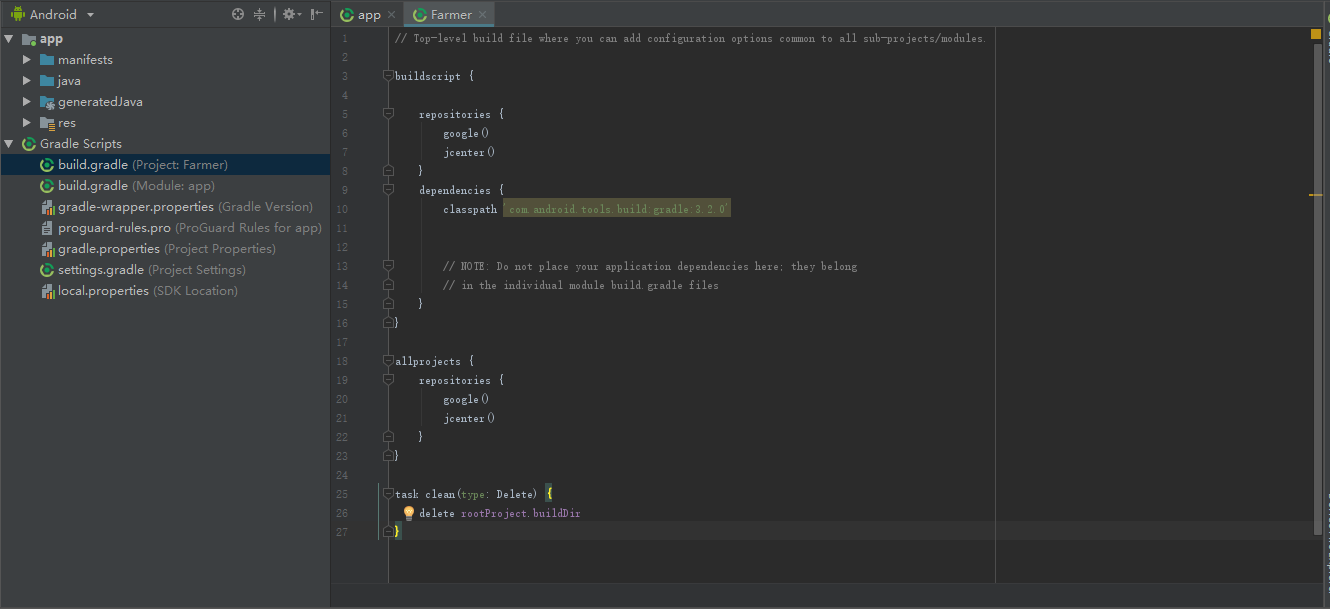 [Android Studio]报错error:failed linking references的解决方案以及有关gradle和sdk版本号的思考_error: failed linking ...
