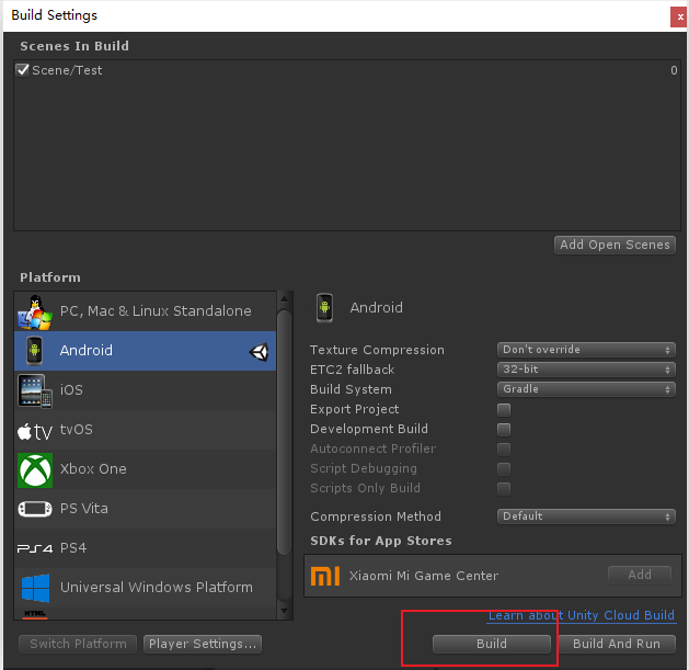 Unity打包安卓apk详细步骤 Unity引擎打包 Csdn博客