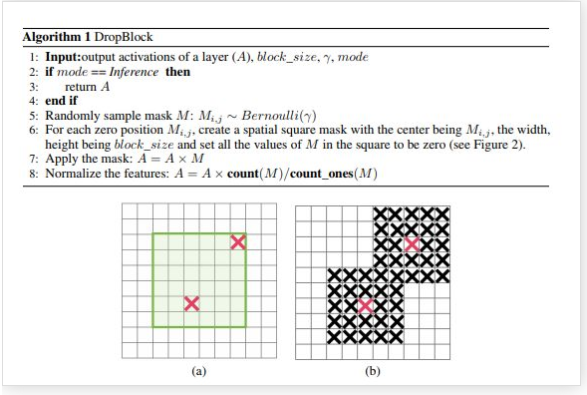 DropBlock: A regularization method for convolutional networks(DropBlock 卷积正则化方法改进 CNN 精度)-CSDN博客