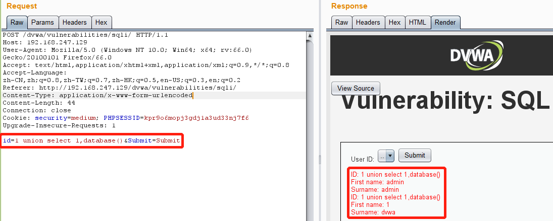 Kali渗透测试之DVWA系列7——SQL Injection（SQL注入）_在kali中dvwa的安全级别设置为low,然后完成“sql injection”中的注入-CSDN博客