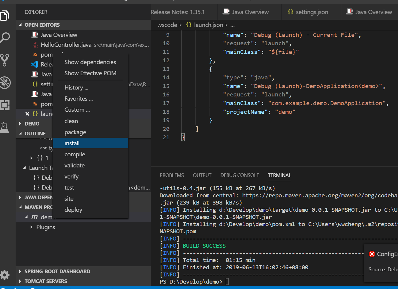 VS Code开发Java笔记_java not a valid project-CSDN博客