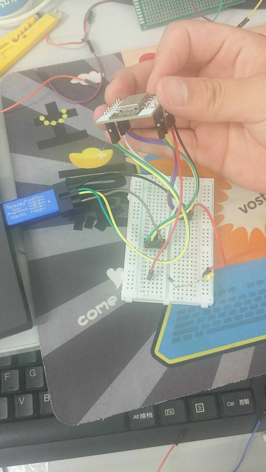 基于esp8266 12f 最小系统接线说明 Esp12f接线 Csdn博客