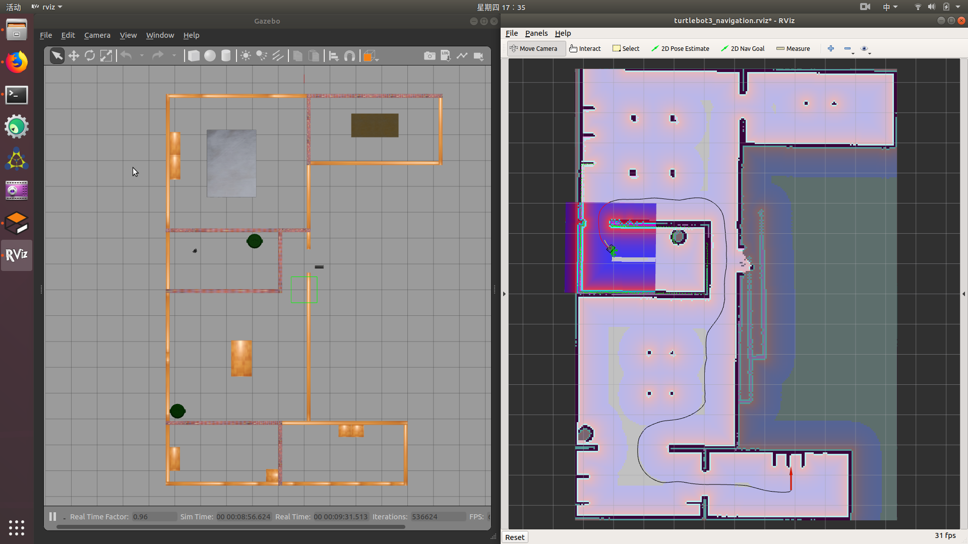 TurtleBot3+Gazebo激光SLAM自主导航ROS仿真_gazebo仿真自主导航-CSDN博客