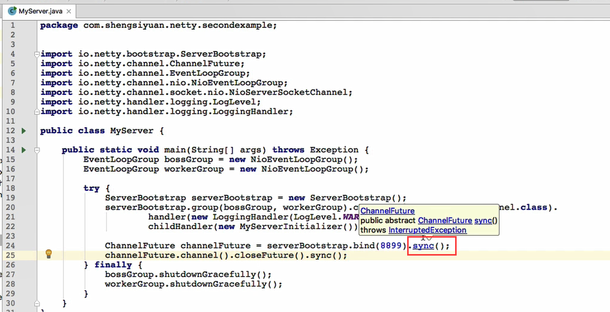 Netty的深入浅出 63后续的sync和shutdowngracefully的分析 Csdn博客 