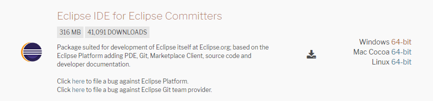 最新版Eclipse下载_eclipse for eclipse committers-CSDN博客