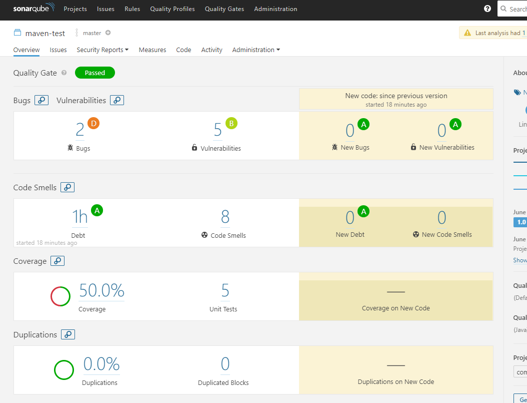 Jenkins Jacoco Sonar 代码覆盖率及质量扫描_sonar.junit.reportpaths-CSDN博客