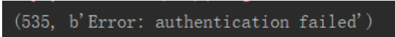 Python实现邮件发送踩过的坑（535, b'Error: authentication failed'+554, b'DT:SPM 163 smtp13）_python发送邮件添加邮件跟踪 ...