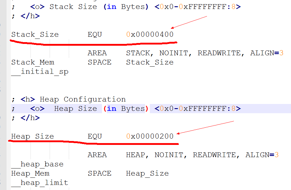 IAR修改堆栈大小_iar zhan-CSDN博客