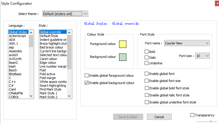 NotePad++设置背景颜色和字体颜色_notepad 怎么设置颜色-CSDN博客