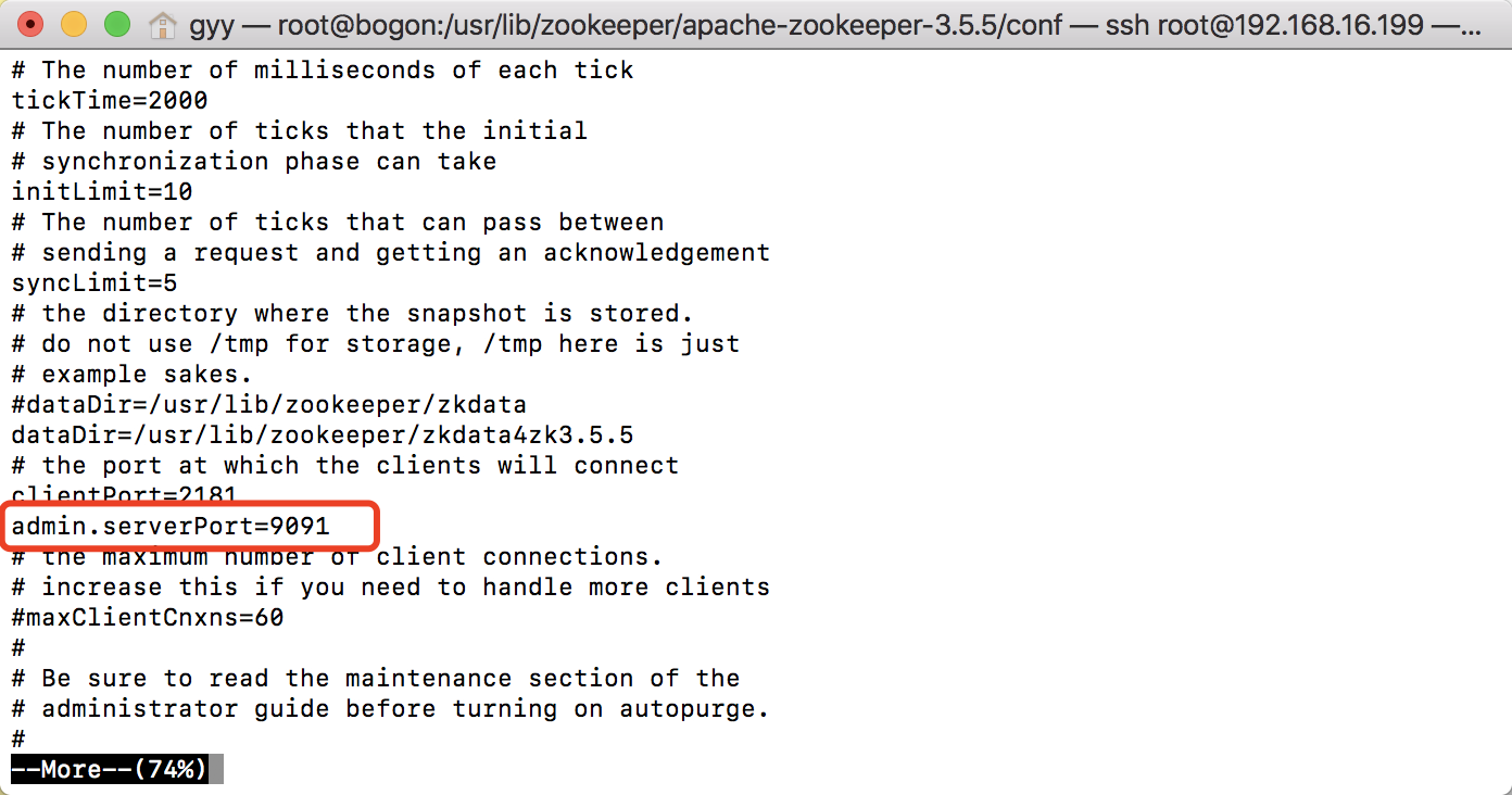 zookeeper启动端口占用，org.apache.zookeeper.server.admin.AdminServer$AdminServerException: Problem ...
