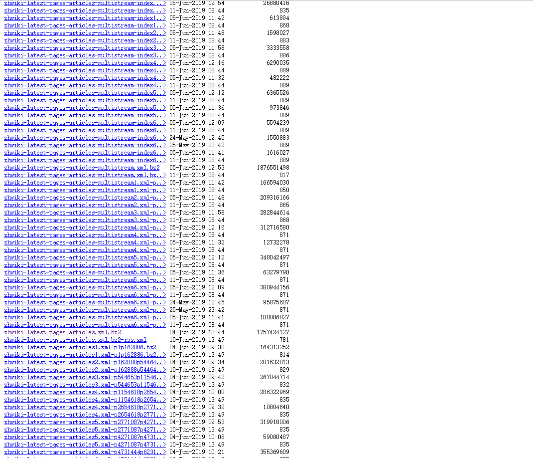 wiki中文文本语料下载，在维基百科中文语料训练Word2vec and doc2vec 文本向量化代码示例_zhwiki-latest ...