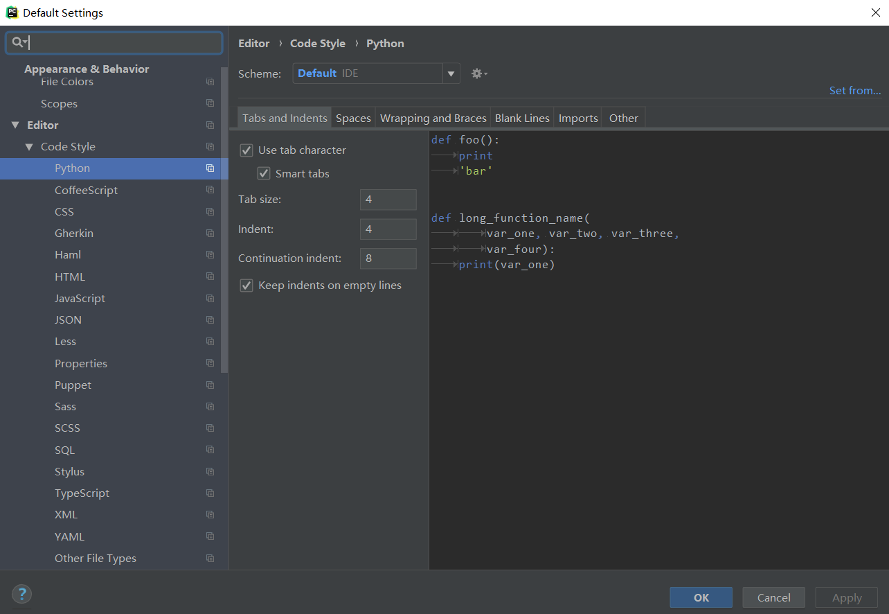 pycharm快捷键及一些常用功能设置（如table按键设置）_pycharm中table键-CSDN博客
