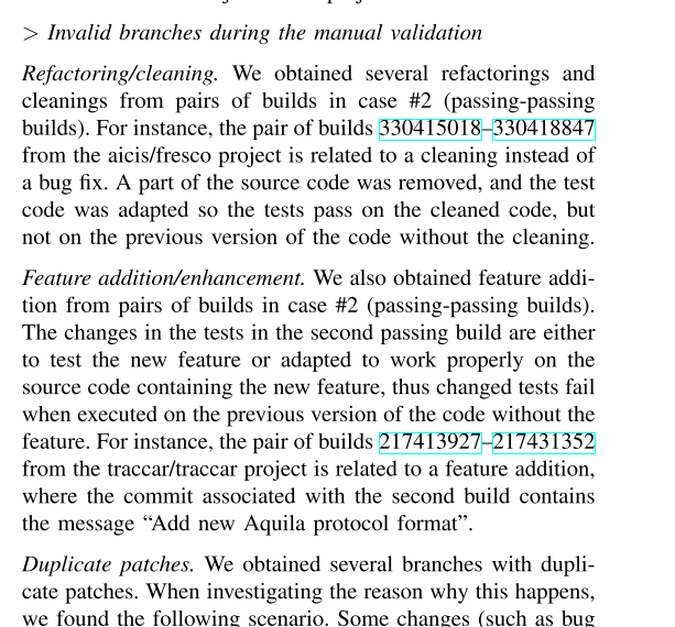 新的软件自动修复数据集——Bears: An Extensible Java Bug Benchmark for Automatic Program Repair Studies 以及（阅读 ...