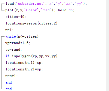 【Matlab学习笔记】inpolygon函数判断坐标是否在指定图形边界内_plot(locations(:,1),location(:,2)-CSDN博客