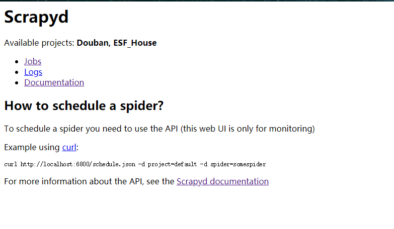 爬虫可视化----ScrapydWeb的安装_scrapydweb页面报错pip install logparser-CSDN博客