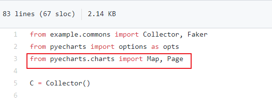 ImportError cannot import name ‘Map‘ from ‘pyecharts‘_cannot import name 'map' from 'pyecharts ...