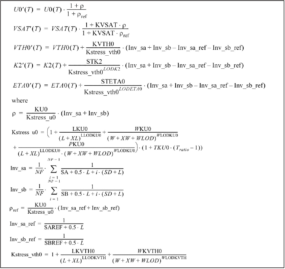 STI、LOD与WPE概念：STI效应对SPICE Model的影响-CSDN博客