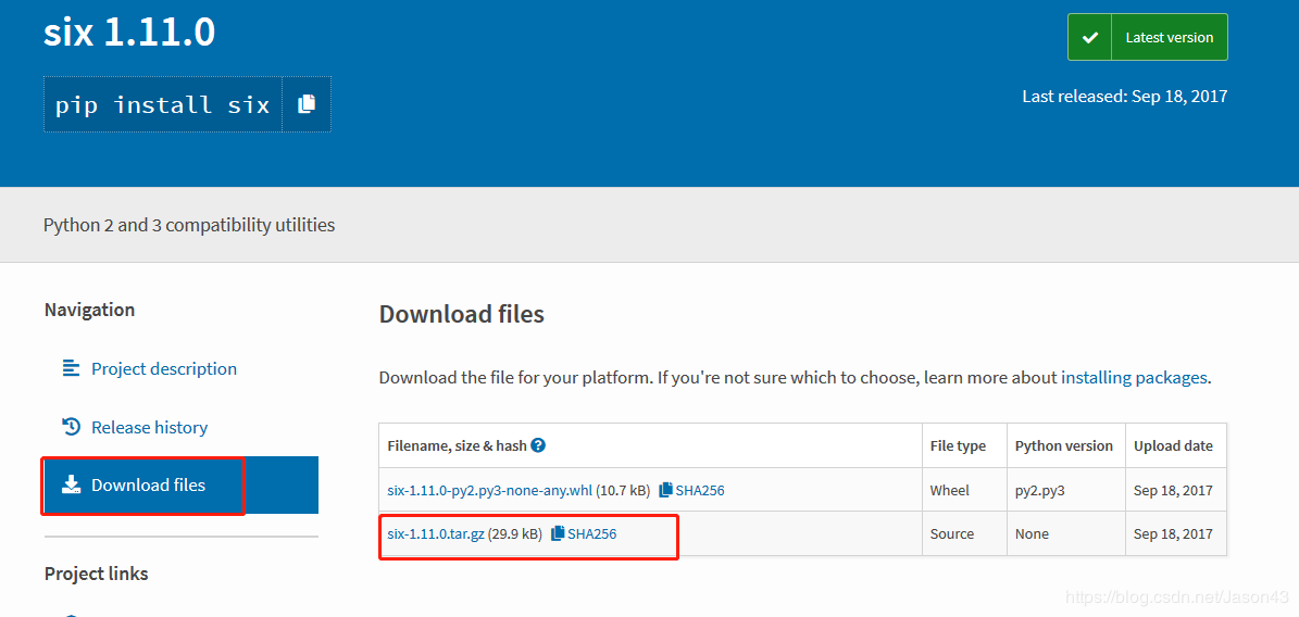 no module named 'six'解决办法-CSDN博客