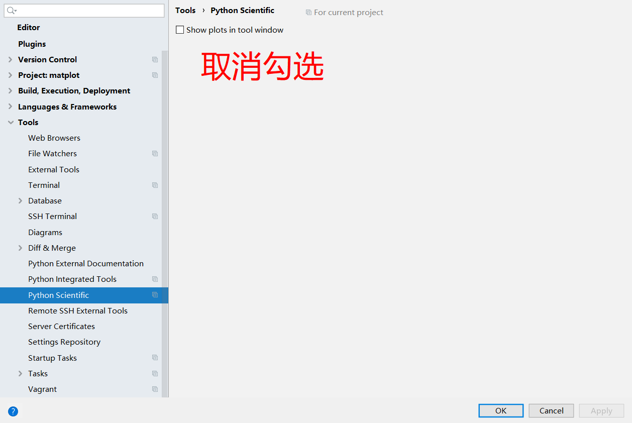 Pycharm中独立窗口显示Matplotlib图像_pycharm show toolbar 显示图片-CSDN博客