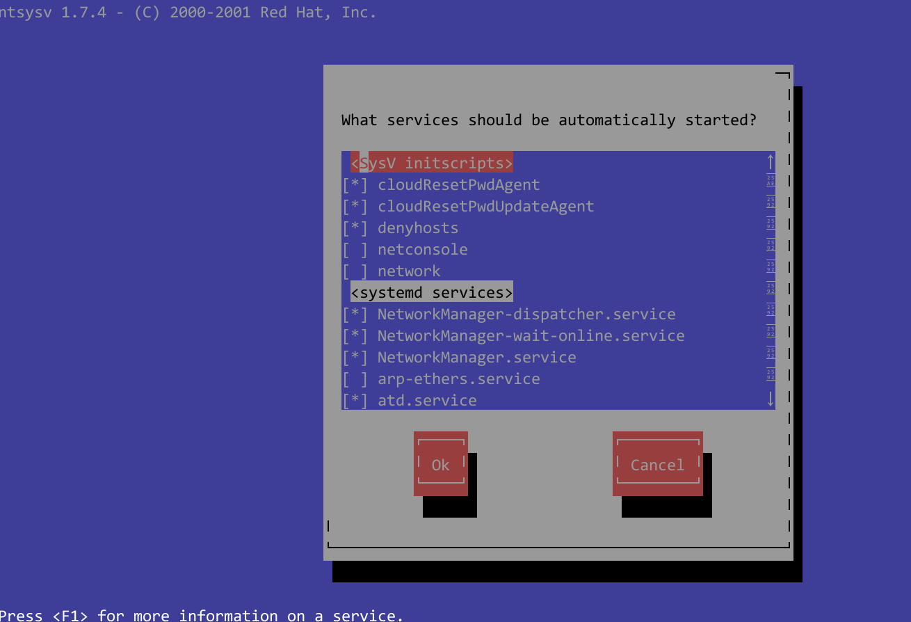 Linux ntsysv命令-CSDN博客