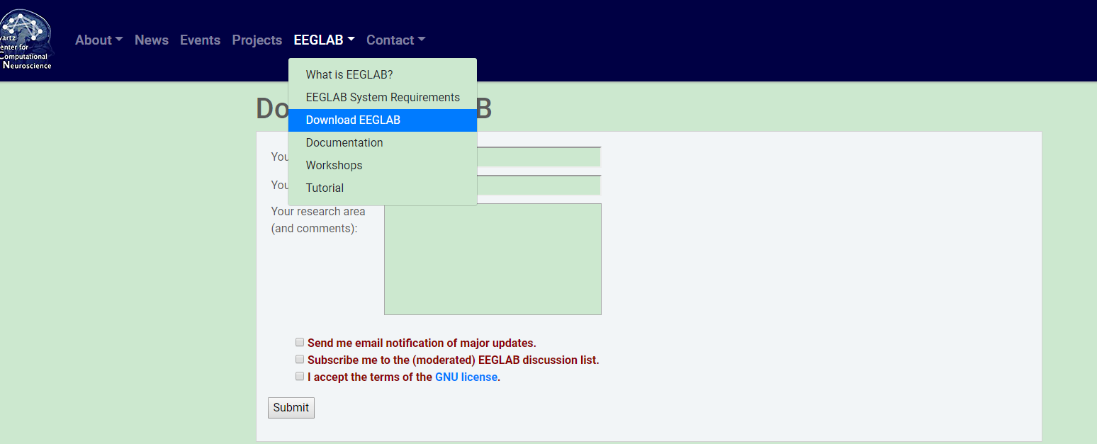 EEGLAB工具箱的下载与安装_eeg如何创建箱子-CSDN博客