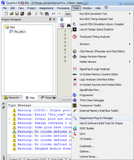 fpga-实例化rom存放mif文件_mif文件导入rom-CSDN博客