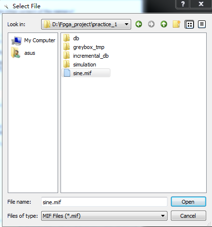 fpga-实例化rom存放mif文件_mif文件导入rom-CSDN博客