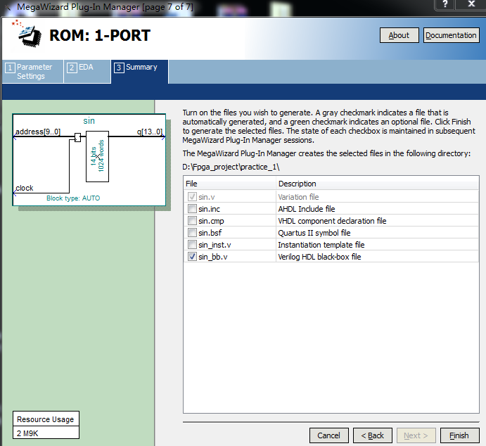 fpga-实例化rom存放mif文件_mif文件导入rom-CSDN博客