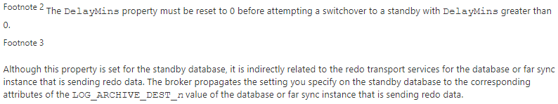 Warning: ORA-16853: apply lag has exceeded specified threshold-CSDN博客
