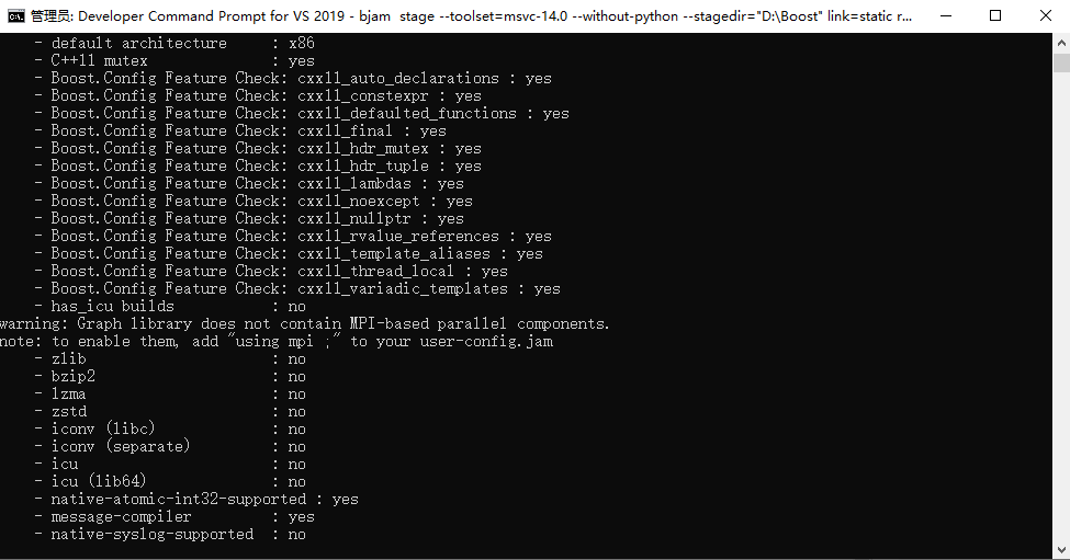 vs2019无法打开文件“libboost_thread-vc141-mt-gd-1_69.lib”_vs2019编的boost在2017上强制查找141-CSDN博客