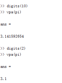 【Matlab学习笔记】控制运算精度digits和vpa函数_matlab digits(8)-CSDN博客