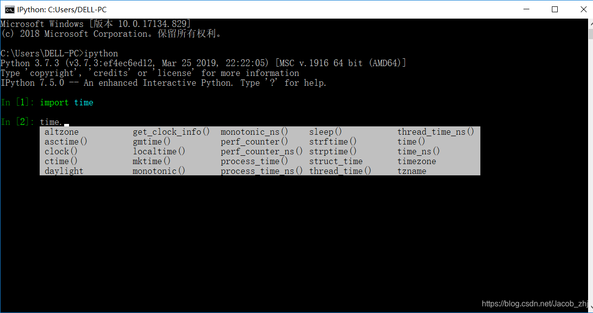 Python中显示导入模块所有包含函数的方法python怎么看import中的函数 Csdn博客 6208