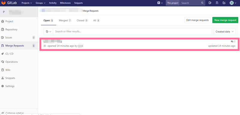 GitLab——接受合并请求_gitlab怎么同意合并请求-CSDN博客