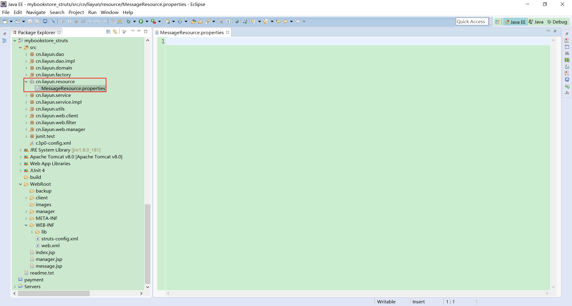 入门Struts1第六讲——使用Struts1框架改造在线网上书店_struts框架书店-CSDN博客