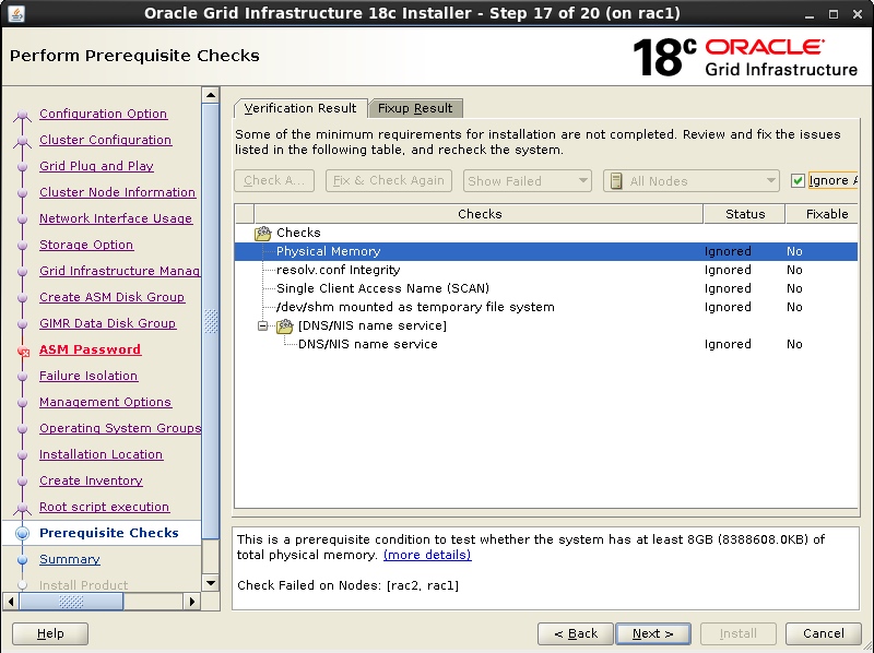 Oracle 12c r2 rac PRVG-0802 PRVG-0801 共享存储报错处理_prvg-0806-CSDN博客