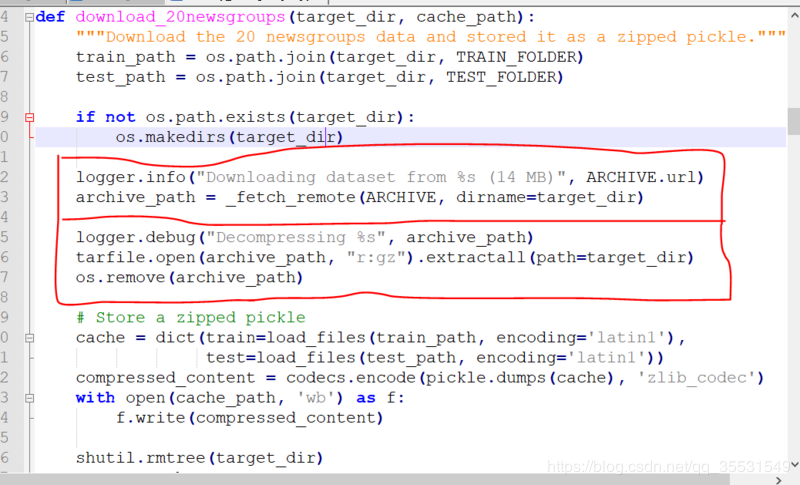 sklearn.datasets.fetch_20newsgroups下载速度极慢采用离线下载导入_sklearn的20类新闻数据下载-CSDN博客