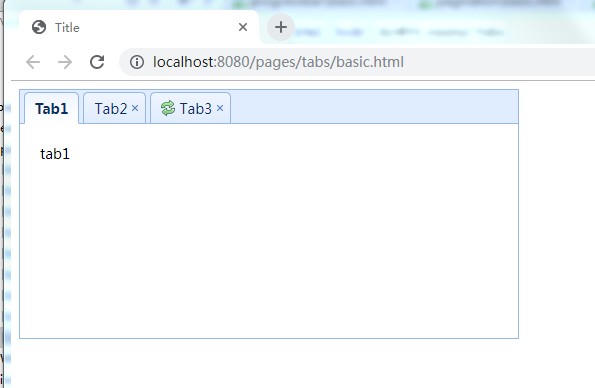 EasyUI中Tabs标签页的简单使用_tabs分页判断-CSDN博客