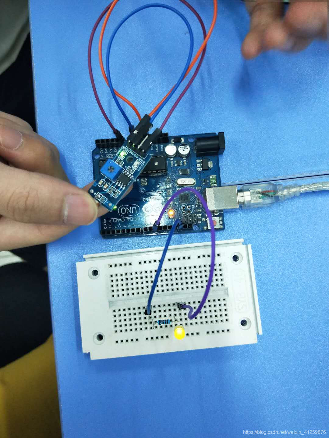 Arduino物联网实验:光敏电阻实现光控小夜灯weixin41259876的博客 Csdn博客