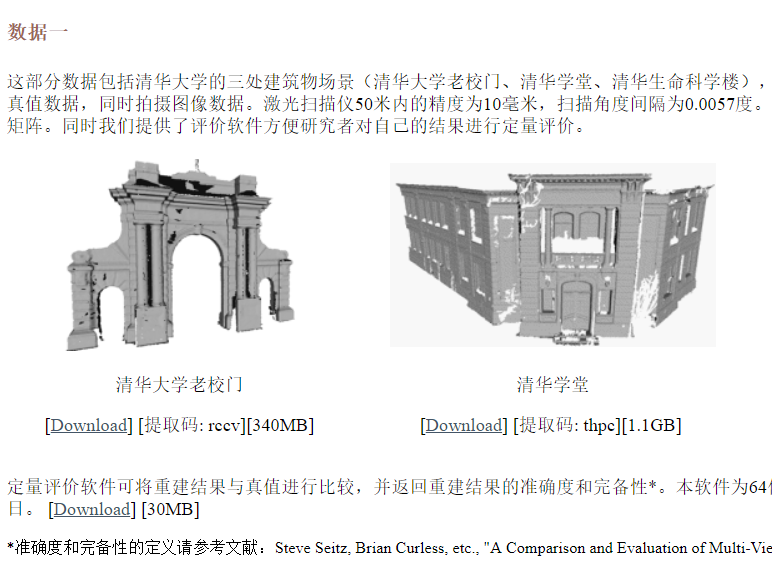 SFM三维重建数据集_sfm数据集-CSDN博客