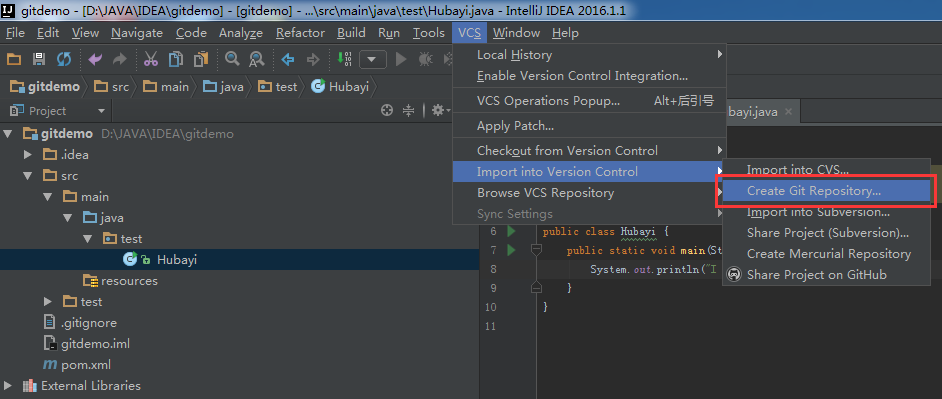 IDEA版本控制工具VCS中使用Git_idea vcs git-CSDN博客