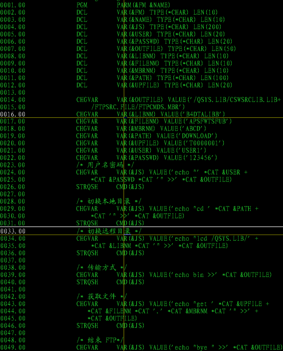 AS400中批量FTP使用_ovrdbf as400-CSDN博客